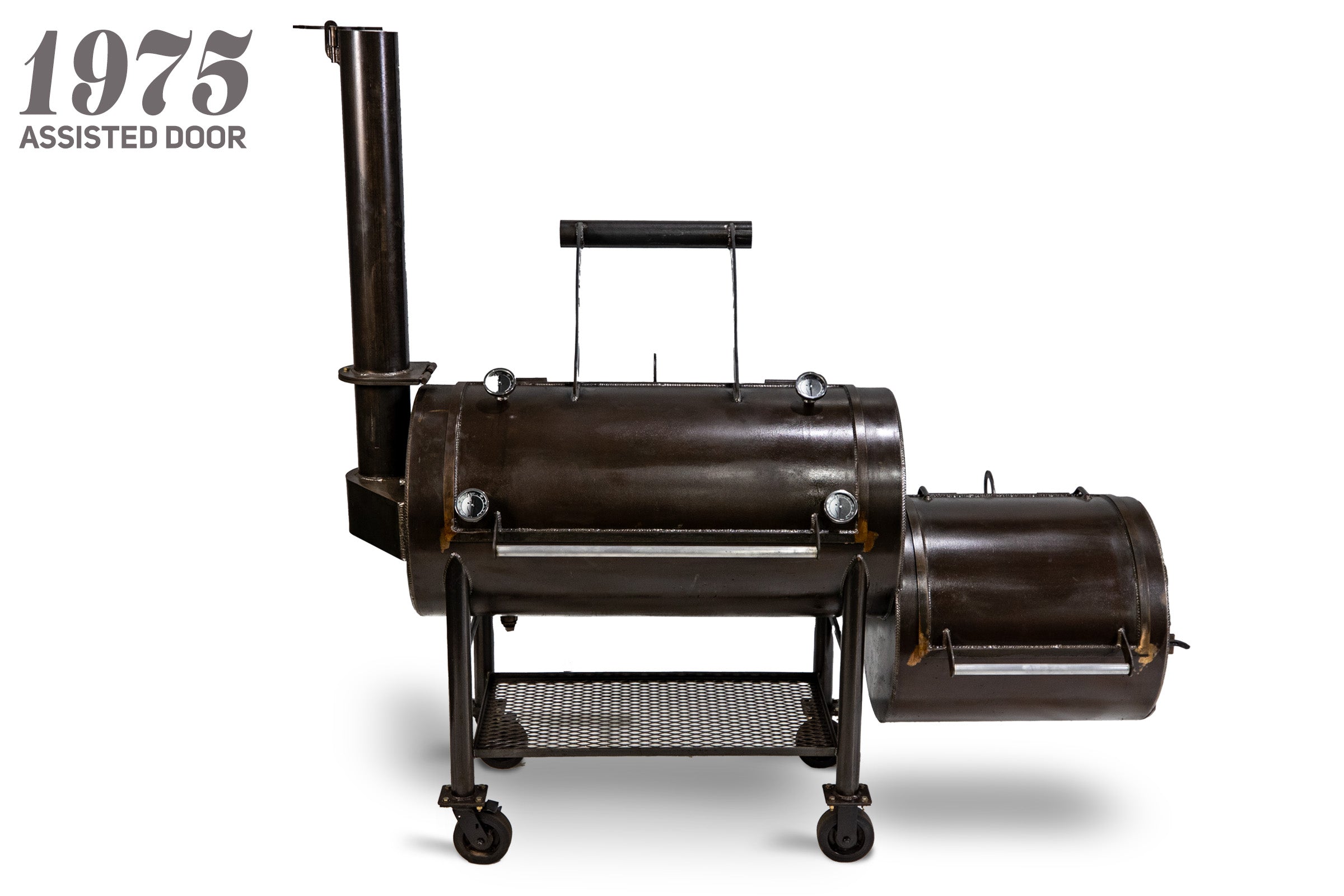 1975 Offset Smoker from Workhorse Pits – Wood Fire Mercantile