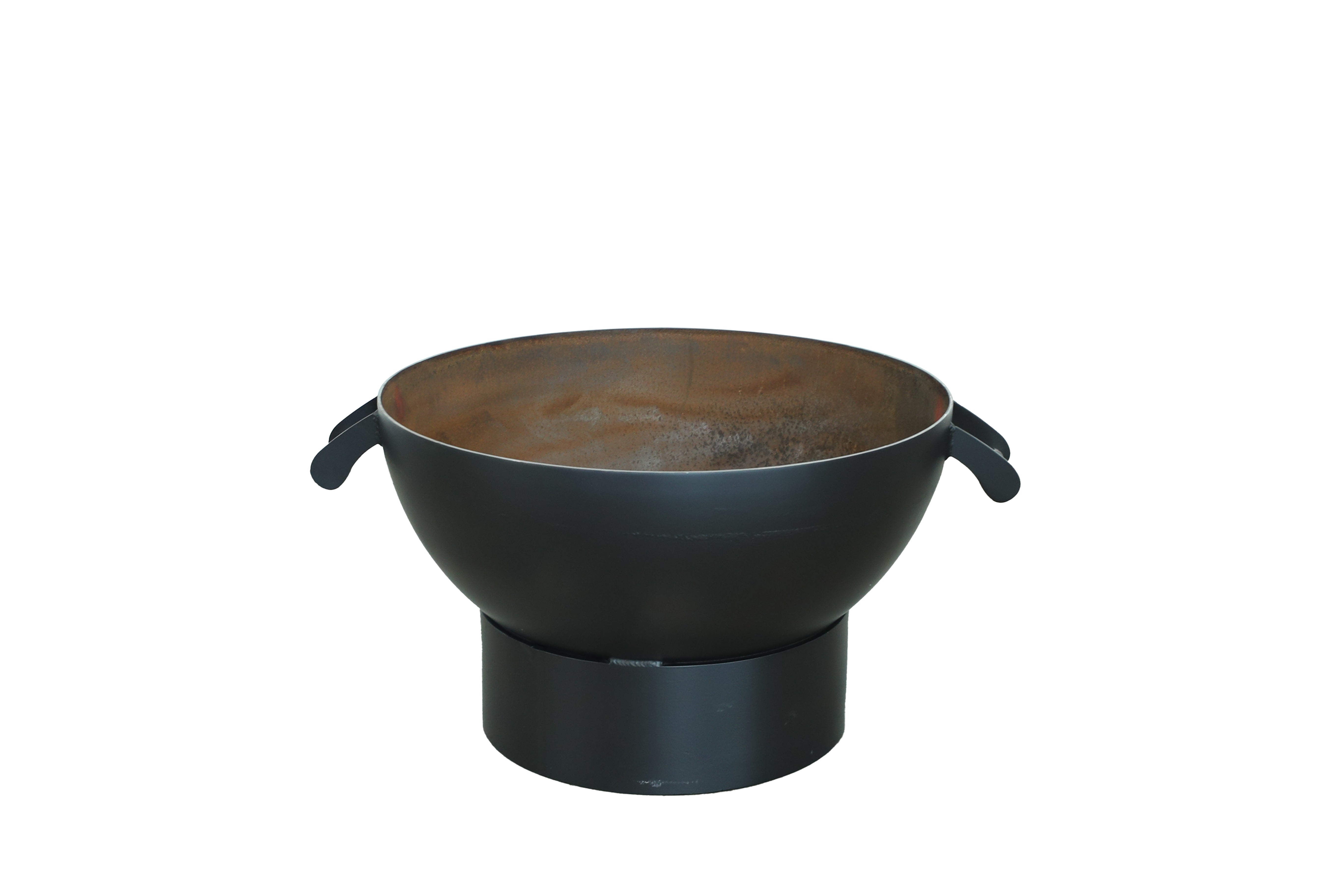 30" Black Finish Cauldron Ring Base – Wood Fire Mercantile